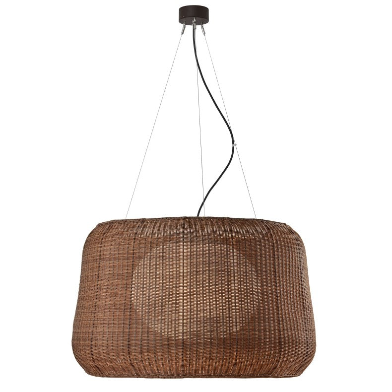 Bover Fora 90 Outdoor Pendant Lamp - Exterior rattan lighting Wicker ...